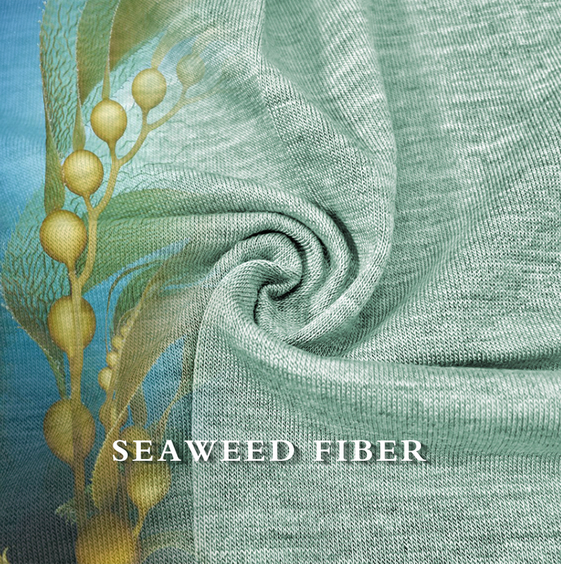 Seaweed Fabric - Buy natural fireproof fiber, fabric seaweed, seacell ...